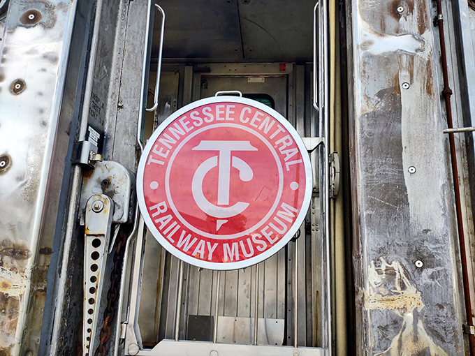 The Tennessee Central Railway Museum logo &ndash; a simple emblem representing a complex legacy of American innovation and adventure.