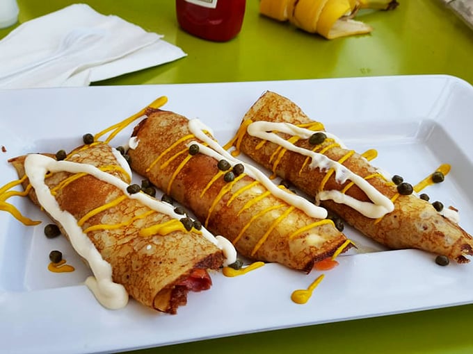 These aren't your grandmother's crepes&mdash;unless your grandmother was a culinary genius who understood the perfect balance of savory and sweet.