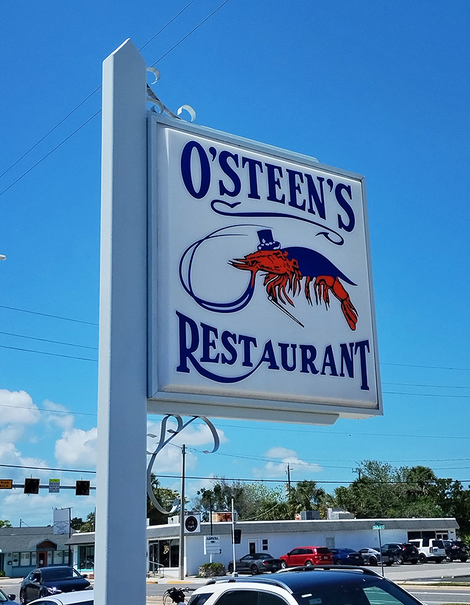 A sign that's guided hungry souls to salvation since before GPS knew what shrimp was.