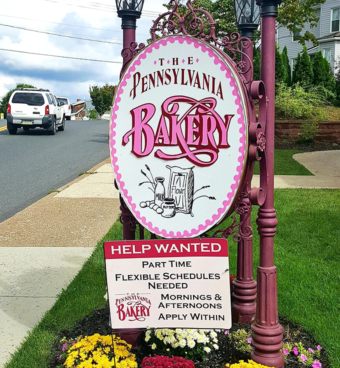 Even their street sign is deliciously pink&mdash;a roadside beacon guiding hungry travelers to their buttery, sugary destiny since day one.