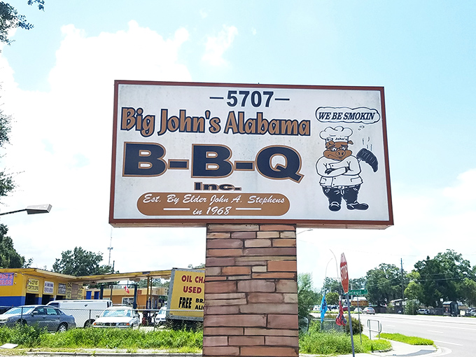 "We Be Smokin'" isn't just a slogan &ndash; it's the understatement of the century at this Tampa barbecue landmark.