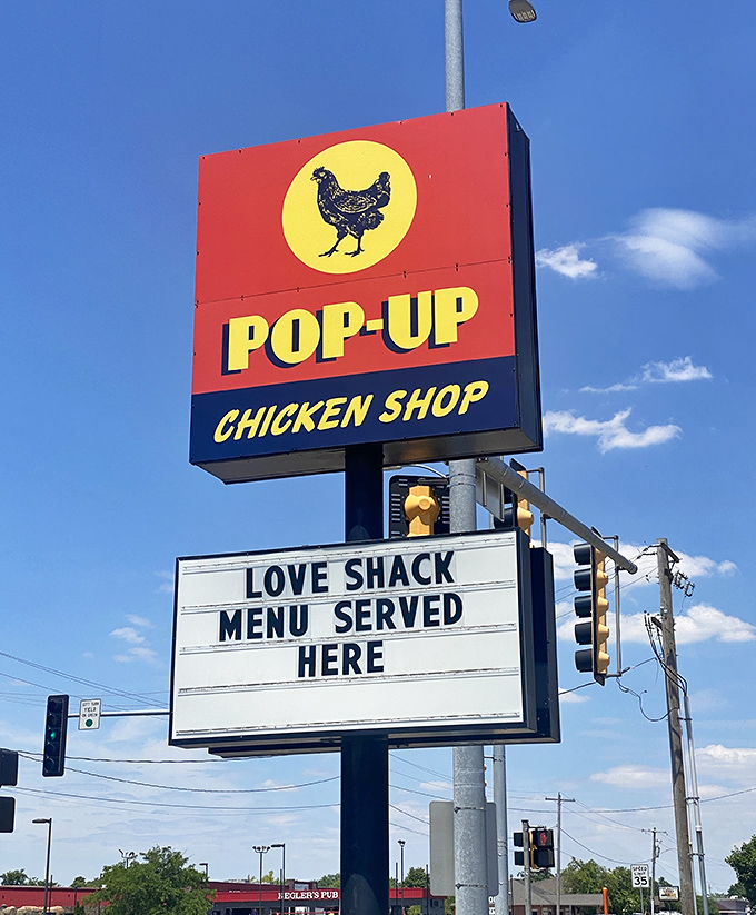 Bold signage for bold flavors &ndash; truth in advertising at its most delicious form.