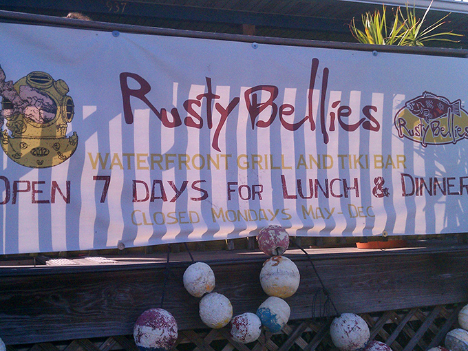 The sign tells you they're open seven days a week, but your stomach will remind you daily that you need to go back.