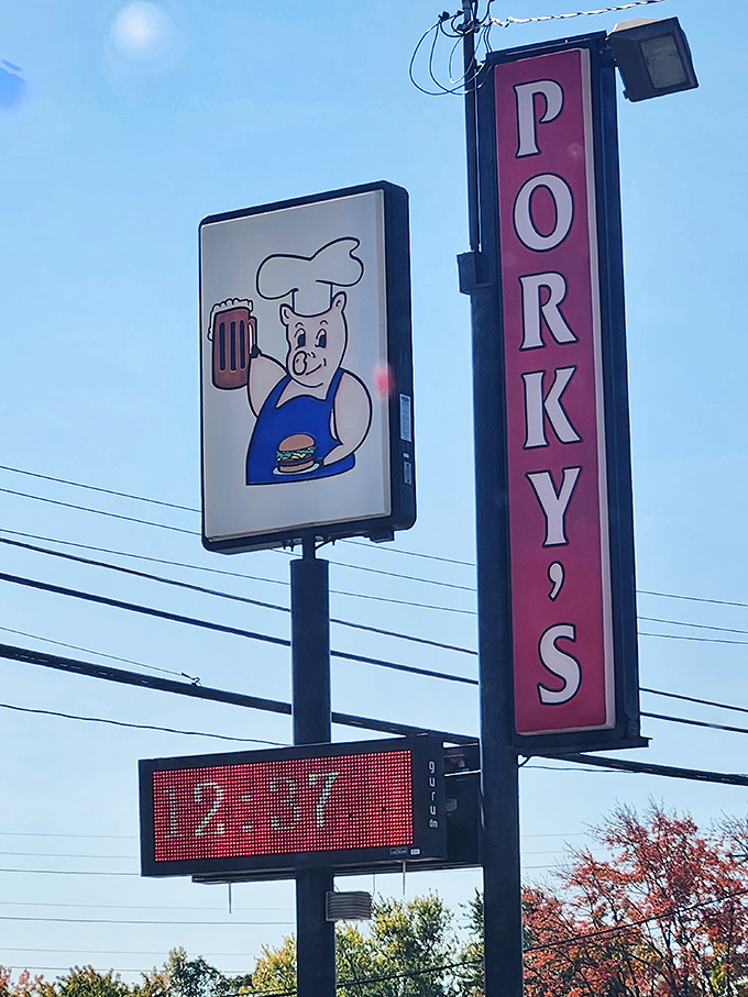 The sign that promises everything your taste buds have been dreaming about since childhood.