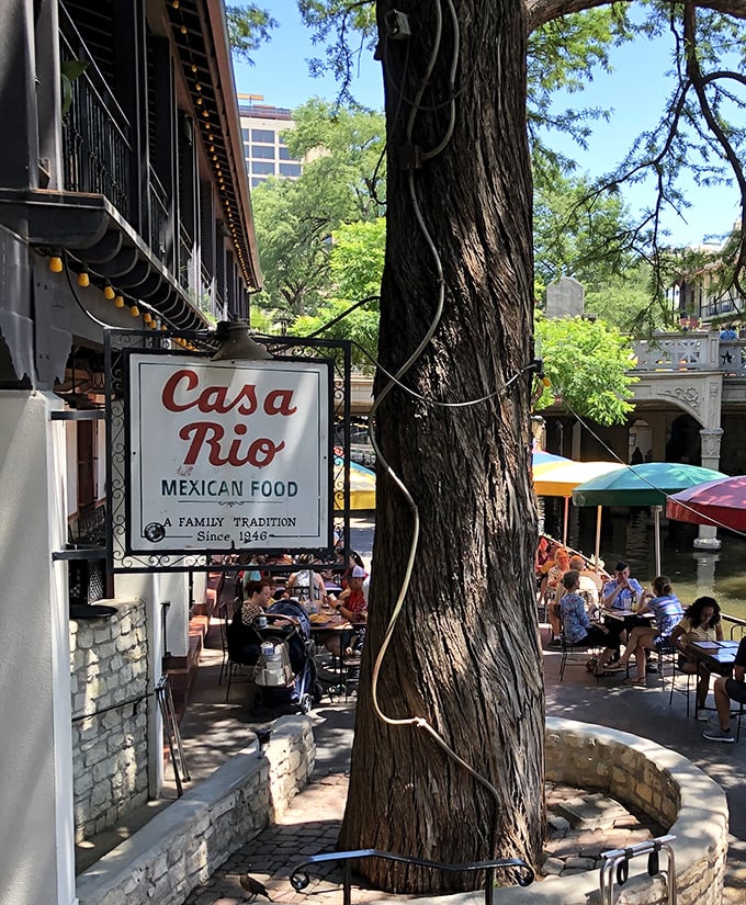 The sign promises "A Family Tradition" – and after one meal here, you'll be claiming distant Mexican relatives just to feel part of it.