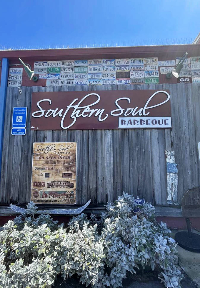 The sign that launched a thousand road trips and converted countless souls to barbecue believers.