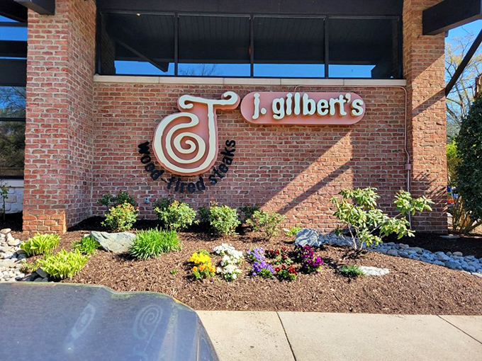 The distinctive swirl in J. Gilbert's logo promises the same in your taste buds&mdash;a signature flourish that delivers on its promise.