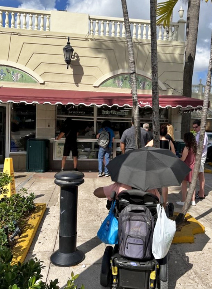 The ventanita (little window) &ndash; Miami's original grab-and-go, where locals line up for Cuban coffee strong enough to jumpstart your heart.