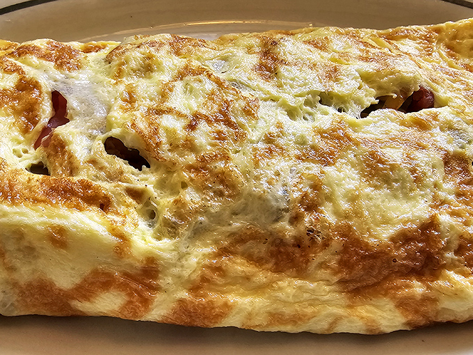 This isn't just an omelet&mdash;it's a golden-hued masterpiece that makes you question why you ever bothered with cereal.