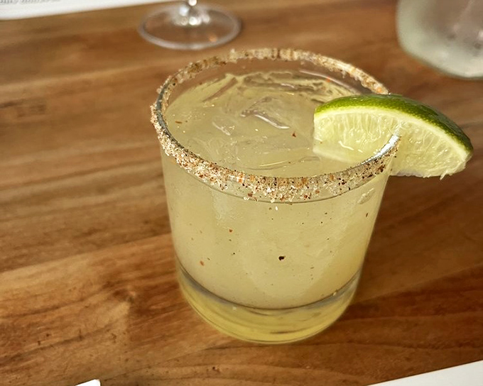 This isn't just a margarita&mdash;it's summer in a salt-rimmed glass, with lime standing by to ensure your taste buds never get bored.