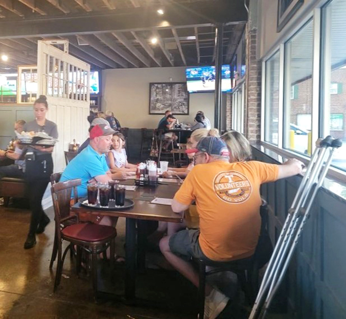 Where locals gather to cheer on the Vols and debate barbecue techniques&mdash;Sweet P's isn't just serving food; it's preserving a delicious piece of Tennessee culture.