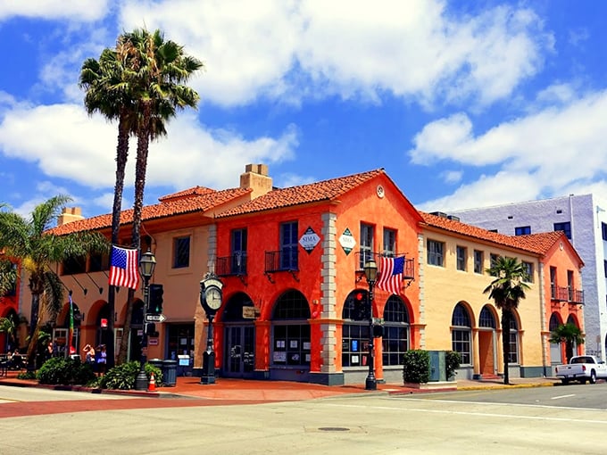 State Street's colorful buildings aren't just pretty facades&mdash;they're daily reminders that even running errands should feel like you're on vacation.