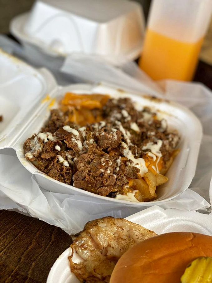 These aren't just steak fries&mdash;they're a meaty festival topped with enough goodness to qualify as their own food group. 