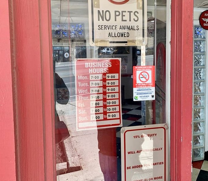These hours tell you everything: a place that understands breakfast cravings know no clock. 7 AM to 9 PM most days means pancakes for dinner is always an option.