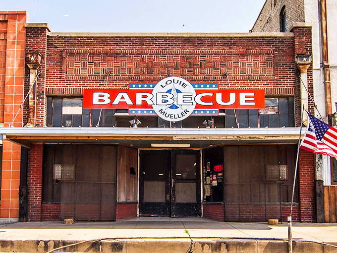 The storefront that launched a thousand road trips. That brick pattern and iconic sign have been photographed more than some celebrities.
