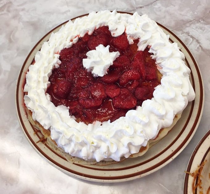 Strawberry pancakes dressed for summer &ndash; even in winter, these beauties bring sunshine to your plate.