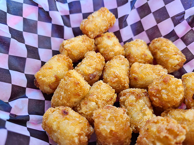 These aren't your cafeteria tater tots. These golden nuggets of potato perfection deserve their own fan club and merchandise line.
