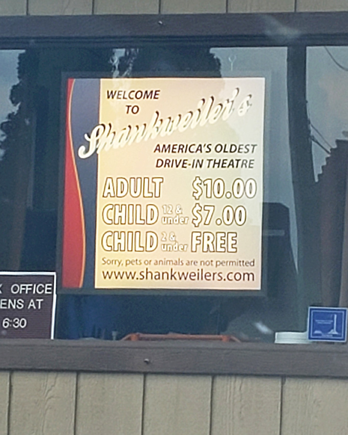 The pricing board reveals the family-friendly value that's increasingly rare&mdash;where else can you experience movie magic for these prices?