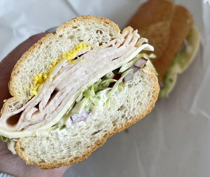 Turkey and cheese elevated from lunchbox staple to legitimate craving. This isn't your childhood sandwich&mdash;it's what that sandwich dreams of becoming.