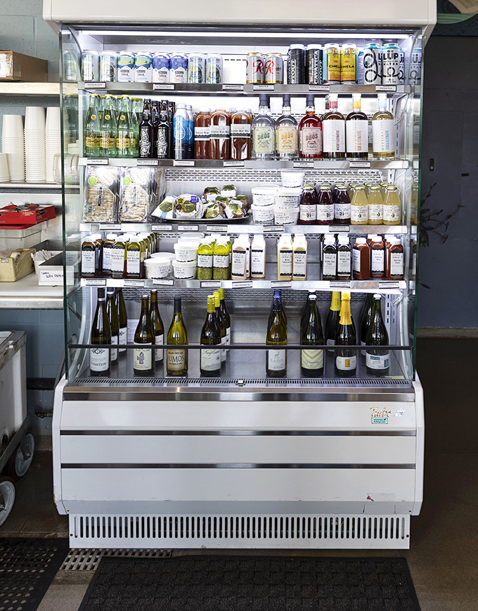 The grab-and-go cooler offers a taste of Local Ocean for the road. Because sometimes you need to bring a little coastal magic back home with you.