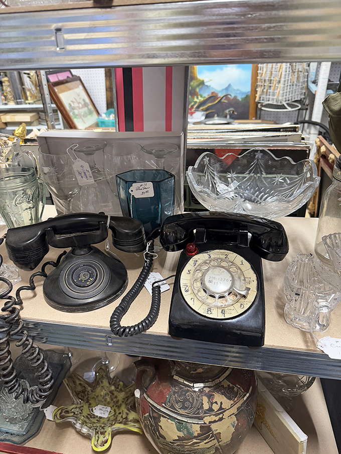 Rotary phones that once connected families now sit silent behind glass. For younger visitors, these are mysterious artifacts from the pre-smartphone era.