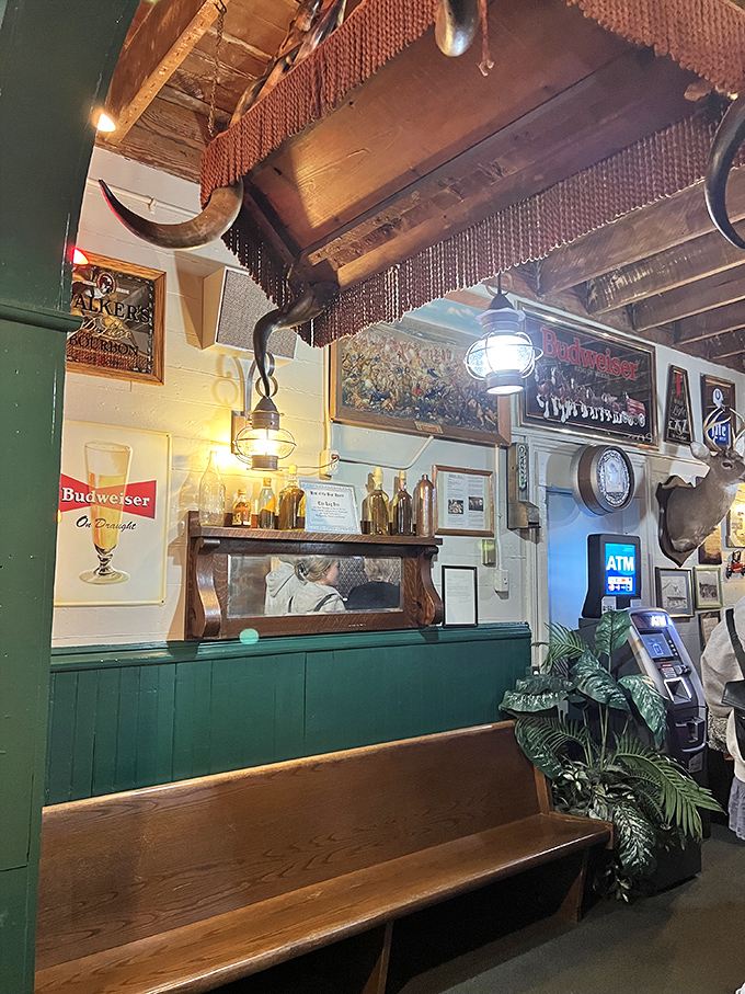 The waiting area where anticipation builds and the aromas from the kitchen make those few minutes feel like delicious torture.