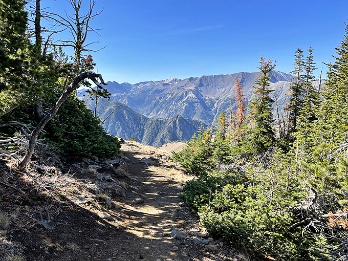 This mountain vista from the Elkhorn range reminds us why people settle in Baker City &ndash; when paradise is your backyard, why would you live anywhere else?