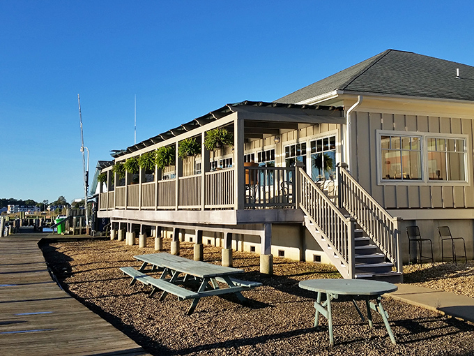 The waterfront view reminds you why you came to the Eastern Shore in the first place. Maryland's version of oceanfront property&mdash;more intimate, equally magical.