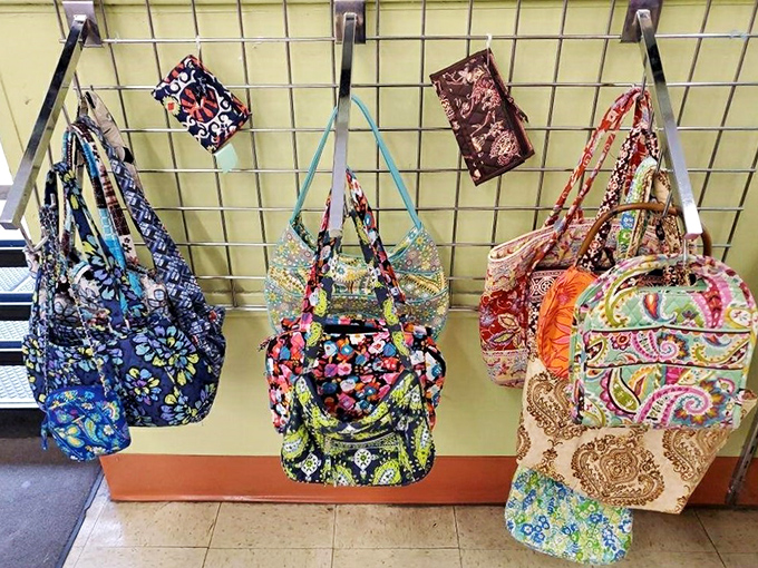 Bag ladies rejoice! These colorful carryalls prove secondhand doesn't mean second-rate&mdash;just second chances at first-class style.