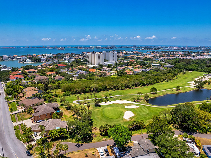 From above, Gulfport reveals its perfect balance &ndash; waterfront charm, green spaces, and just enough development to ensure decent Wi-Fi everywhere. 