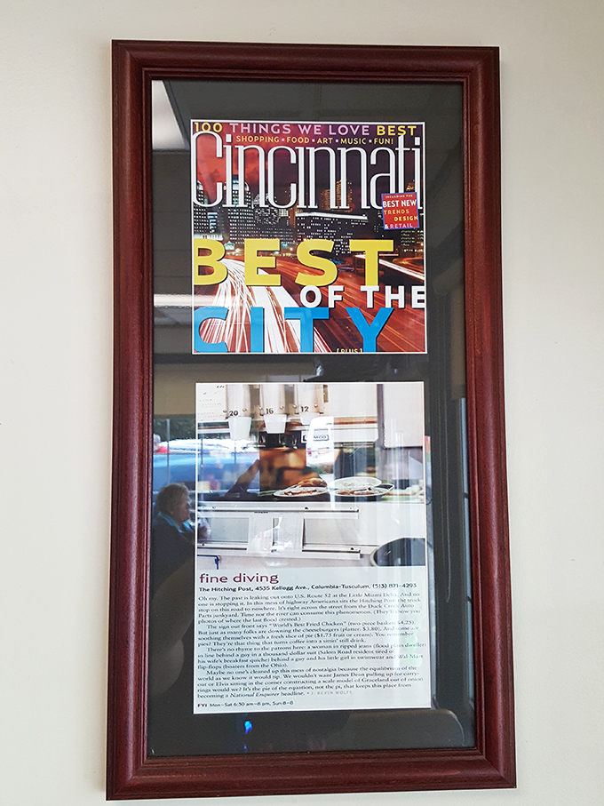 Not just local fame&mdash;the framed "Best of the City" award confirms what regulars have known all along: this chicken transcends.