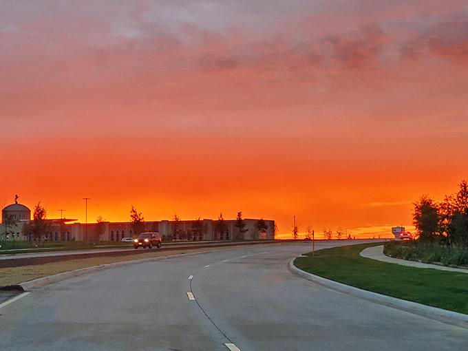 Granbury sunsets don't just end the day&mdash;they set the sky on fire with a technicolor farewell that makes you grateful for Texas-sized horizons.