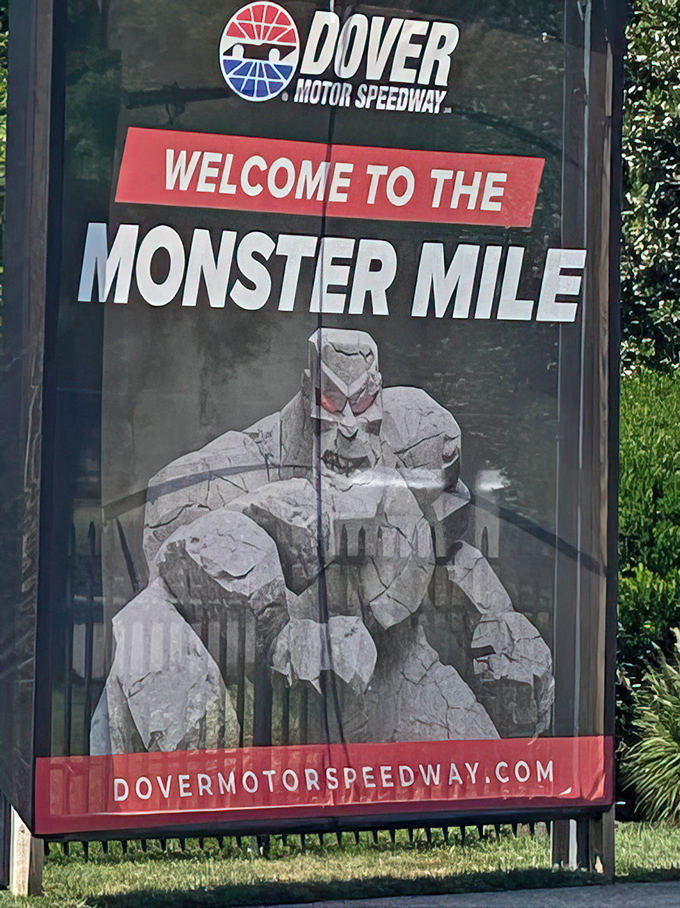 "Welcome to the Monster Mile" indeed&mdash;the perfect invitation to experience Delaware's most imposing roadside attraction.