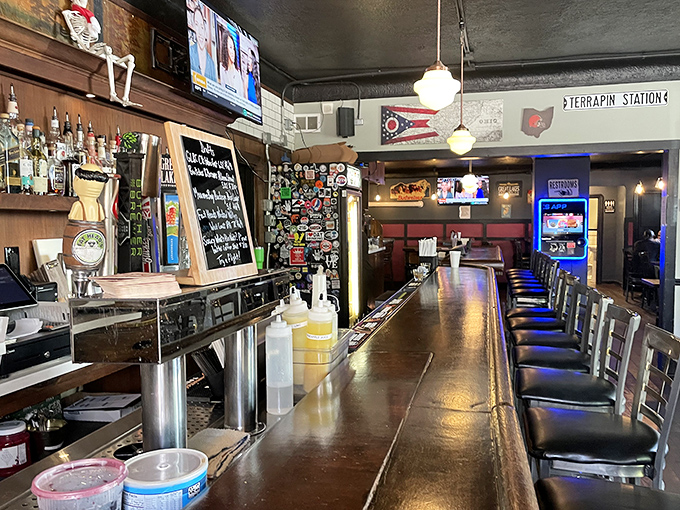 The bar where strangers become storytellers and every drink comes with a side of genuine Cleveland hospitality.