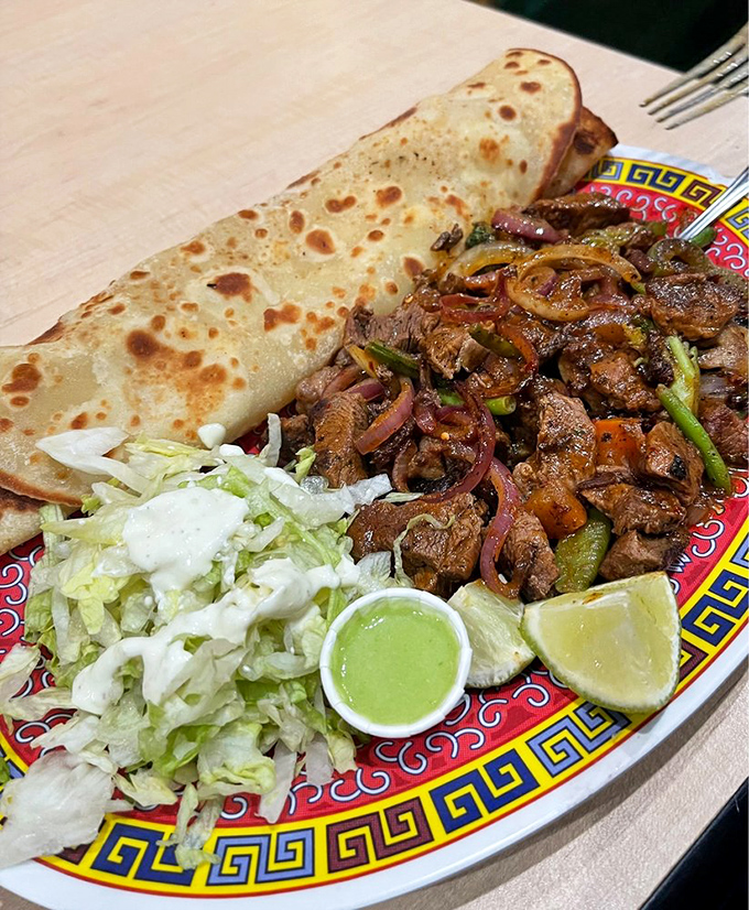Beef suqaar that makes you question every other beef dish you've ever loved, served with that perfect chapati for scooping up every last morsel.