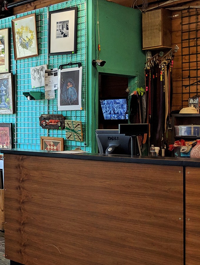 The final frontier of thrifting: the checkout counter, where treasures are tallied and the thrill of the bargain is quantified.