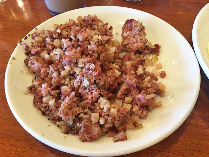Corned beef hash that's actually made from corned beef&mdash;imagine that! Crispy edges, tender centers, and not a can opener in sight.