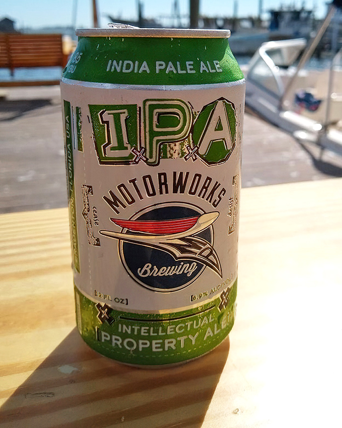 A cold local IPA with a view of the water. Some pairings are simply meant to be, like Florida sunshine and fresh seafood.