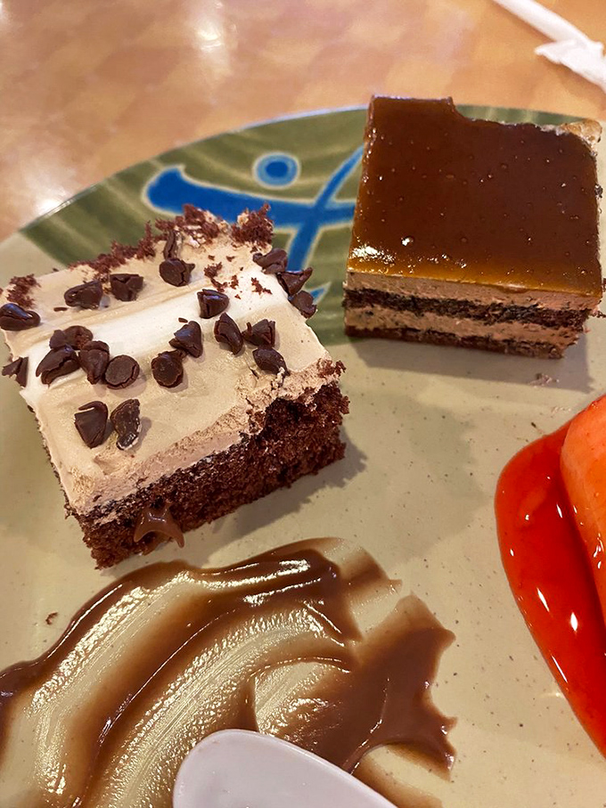 Dessert: because somehow, no matter how full you are, there's always that separate dessert stomach waiting to be satisfied.
