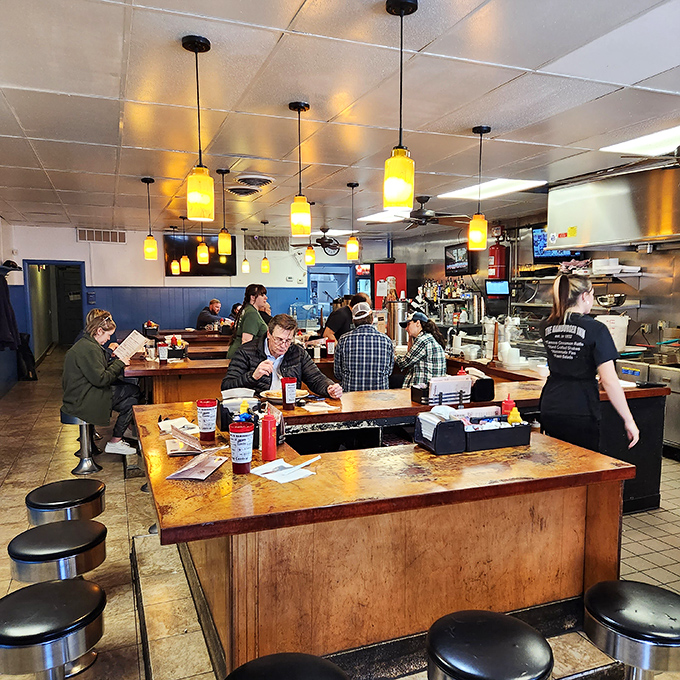 The heart of any great diner is its counter&mdash;where strangers become regulars and regulars become family over countless cups of coffee.