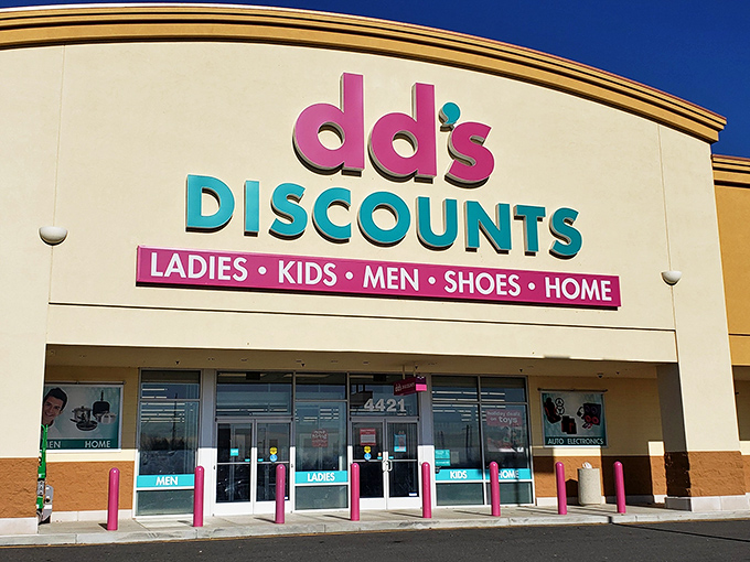 The entrance to bargain paradise, where the only thing better than the selection is the savings.