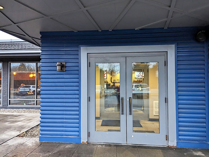 The entrance promises what every good restaurant should: a temporary escape from the outside world and entry into a realm where flavor rules supreme.