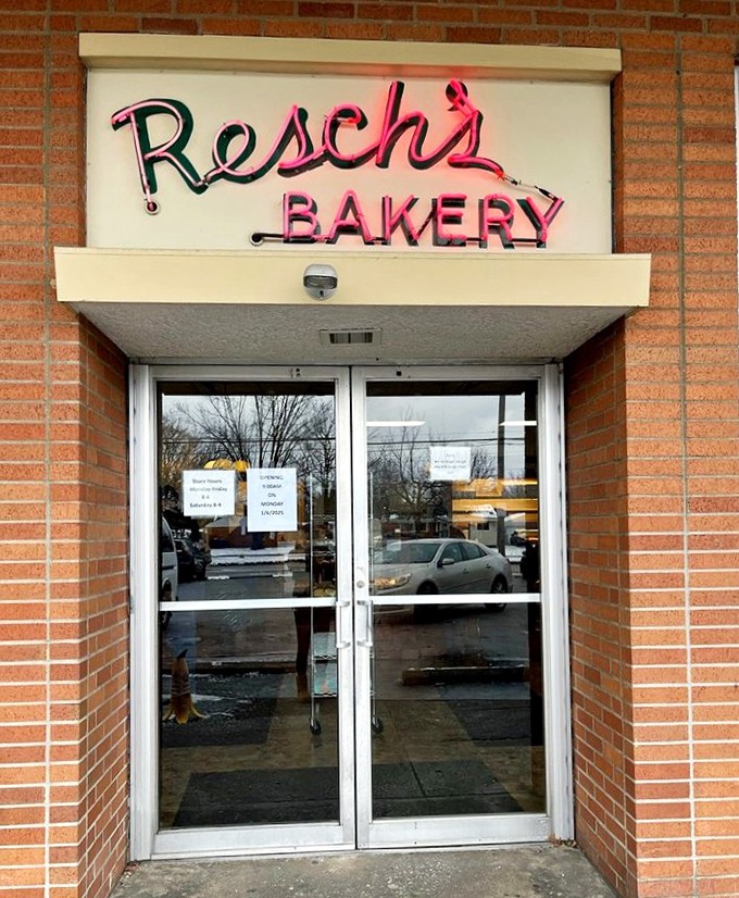 The entrance to carb heaven &ndash; where countless Columbus residents have started their day with a smile and ended with sticky fingers.