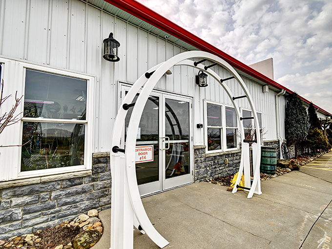 Even the entrance makes a statement with its distinctive arch&mdash;a portal promising adventures in bargain hunting beyond ordinary retail experiences.