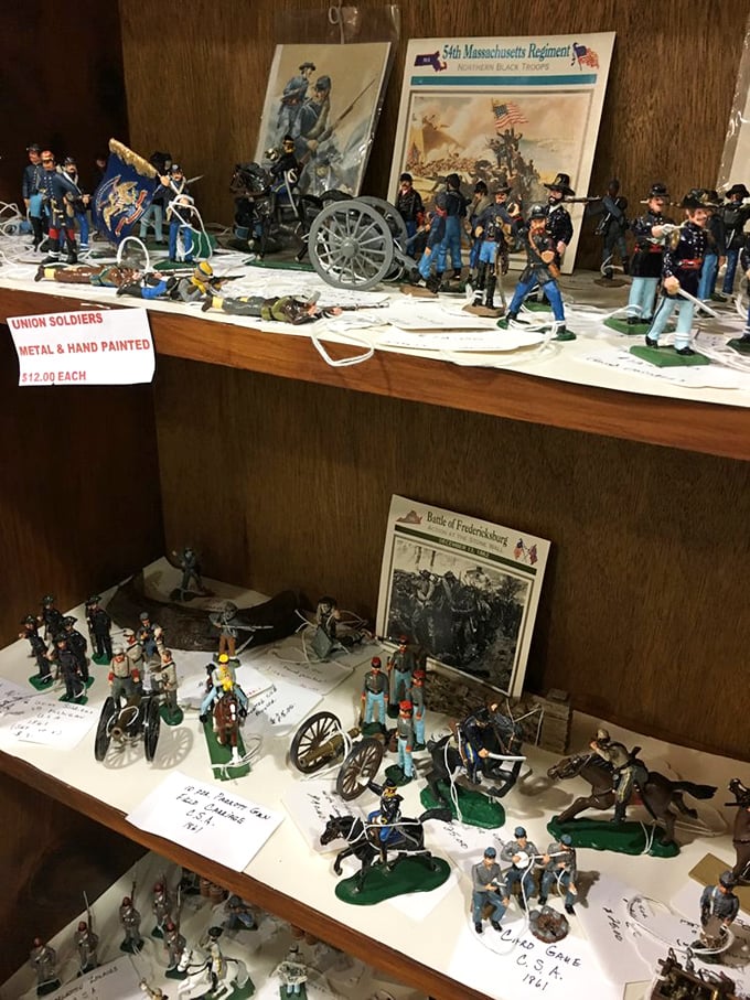 Tiny soldiers fighting battles long since settled, meticulously hand-painted miniatures that turn history into tabletop drama.
