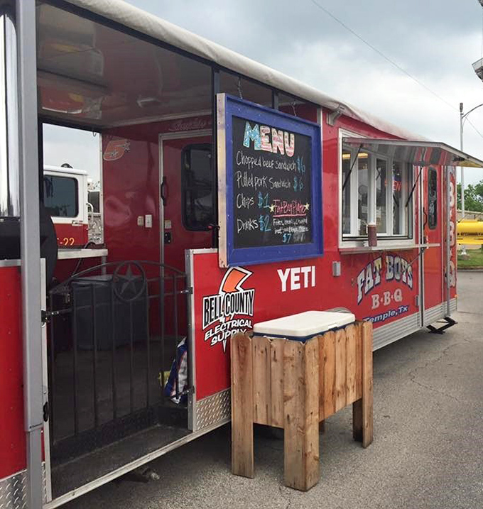 The Fat Boy's food truck&mdash;bringing smoky happiness to events and gatherings. Mobile barbecue that doesn't compromise on flavor or tradition.
