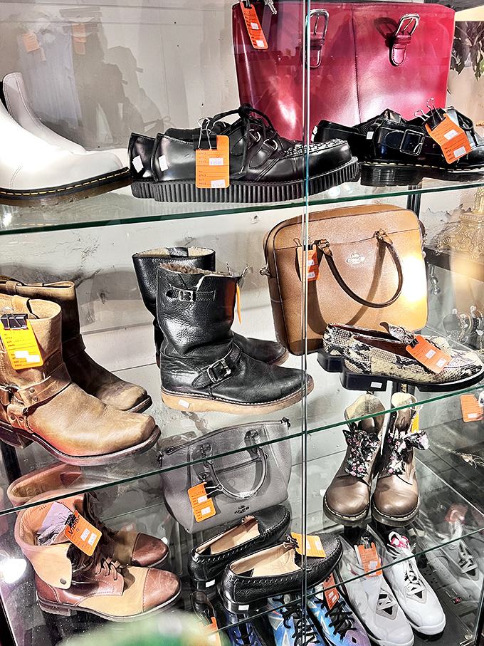 From Doc Martens to designer heels, the footwear section offers sole-ful possibilities for every style and occasion.