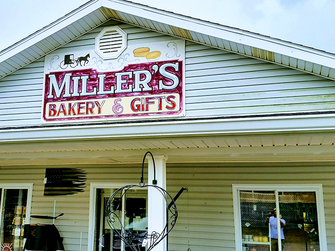Miller's Bakery & Gifts sits quietly in West Union, letting its incredible reputation speak louder than words.