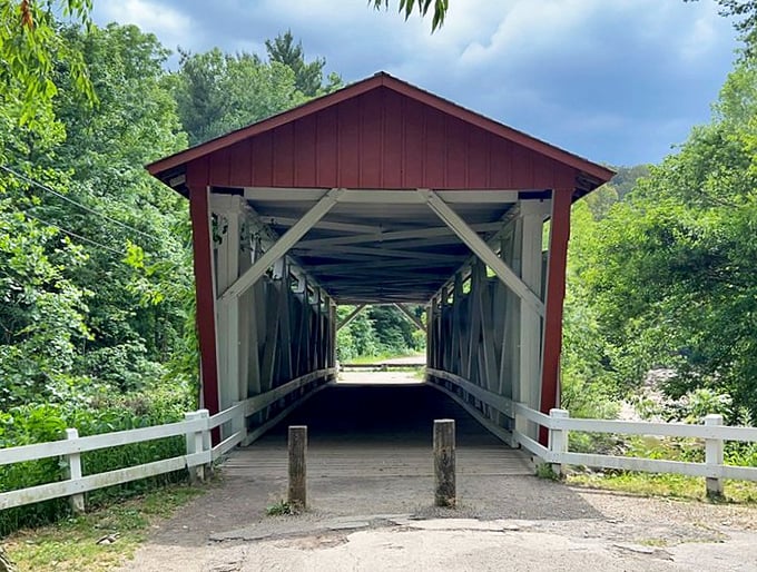 The entrance beckons like the opening chapter of a storybook. What adventures await on the other side? Only one way to find out.