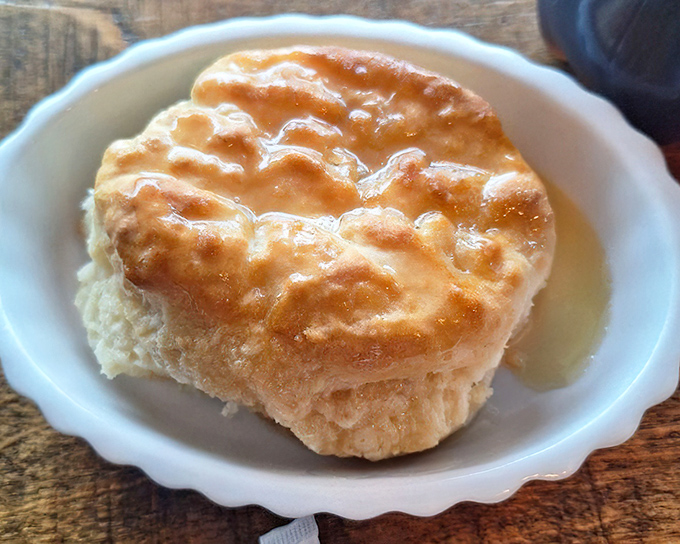 This isn't just a biscuit&mdash;it's a buttery cloud that somehow survived the journey from heaven to your plate.